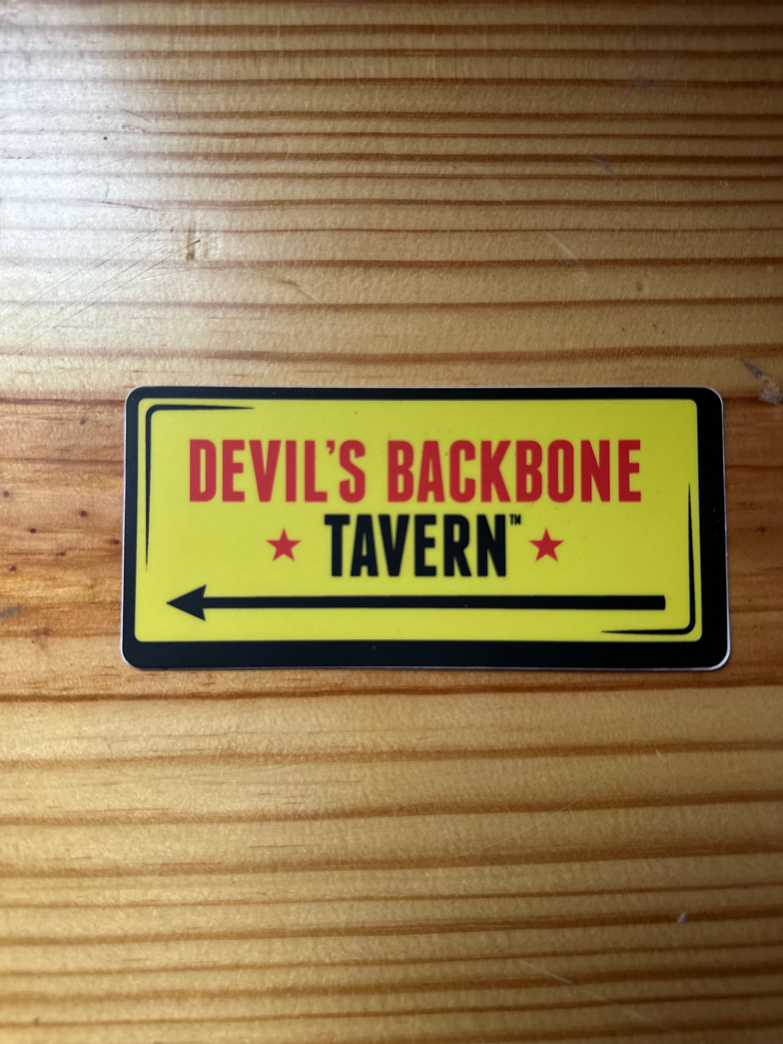 Devils Backbone Tavern Shop