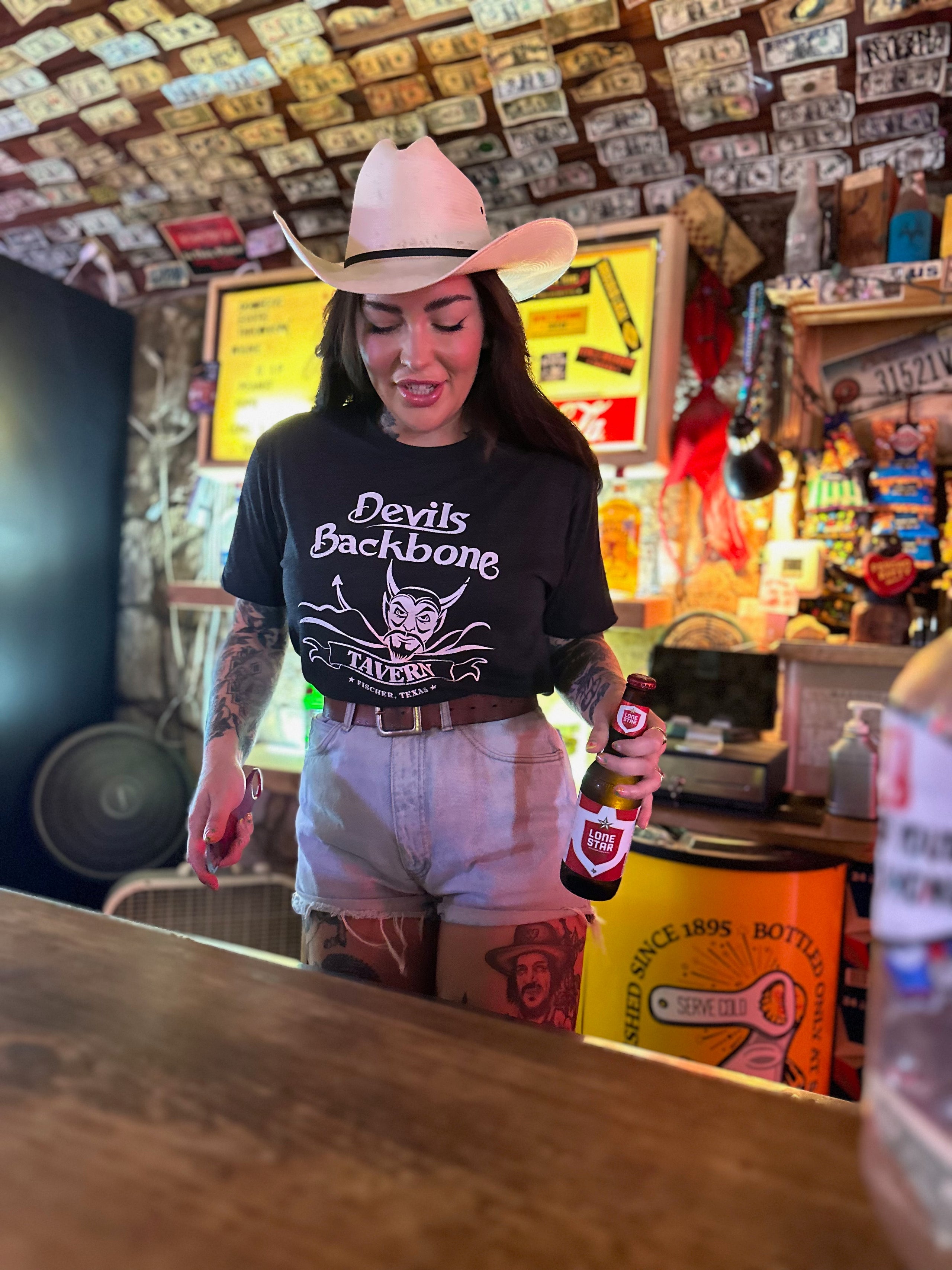 The O.G. Devil Design Tee | Devils Backbone Tavern Shop
